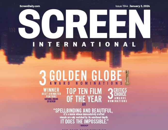 Screen digital edition: January 3 | News | Screen