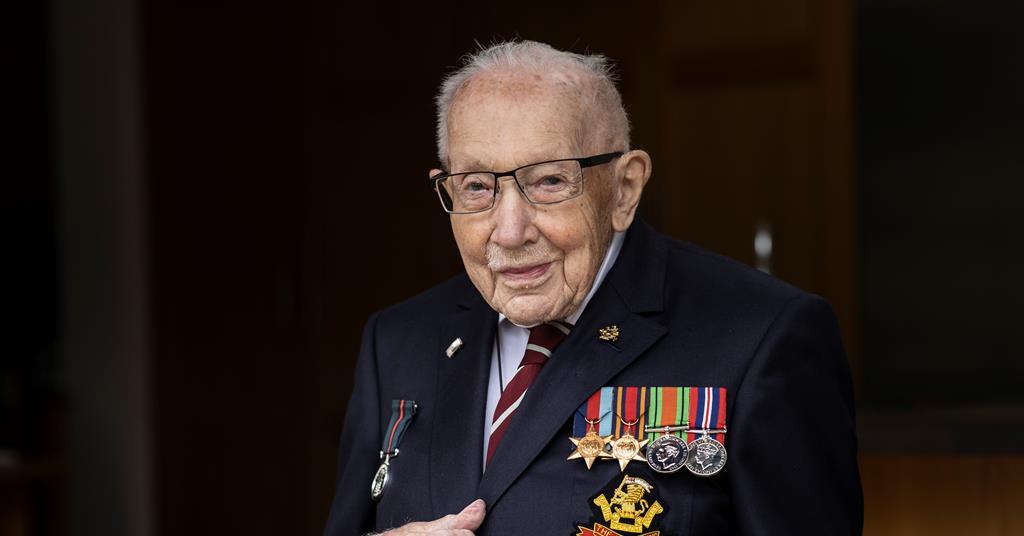 Captain Sir Tom Moore to receive film treatment from ‘Fisherman’s ...