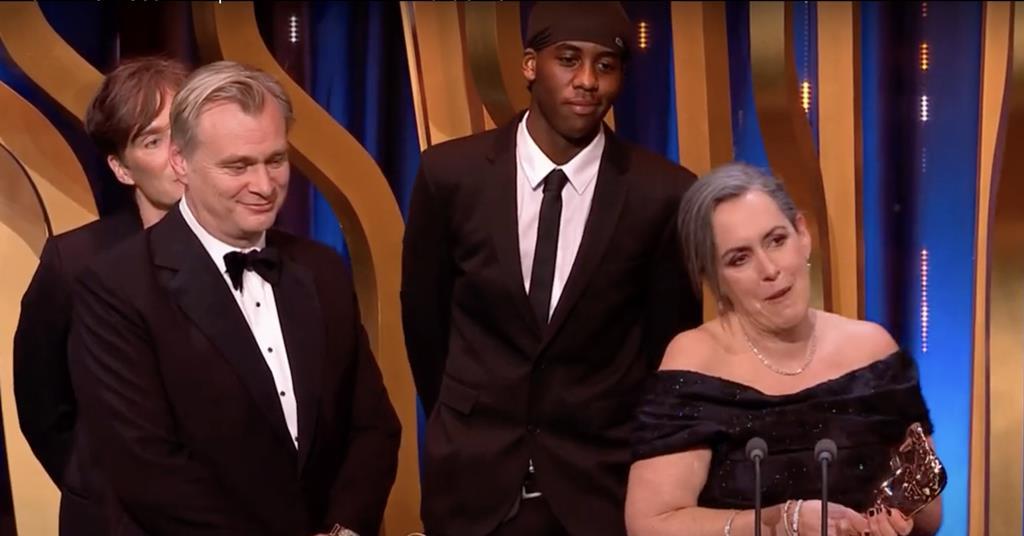 Bafta taking YouTuber stage invasion during ‘Oppenheimer’ win “very ...