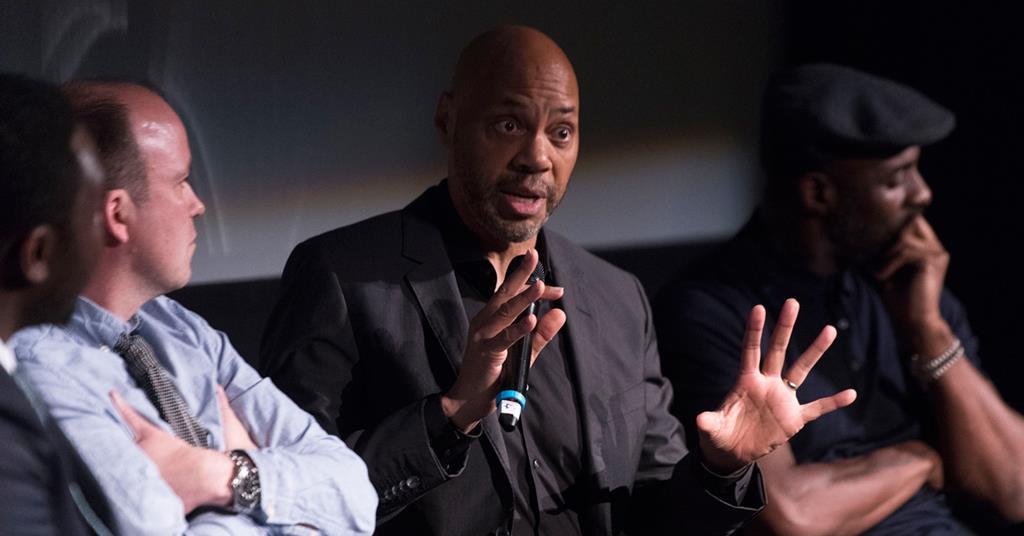 Emotional John Ridley responds to race questions at Sky's 'Guerrilla ...