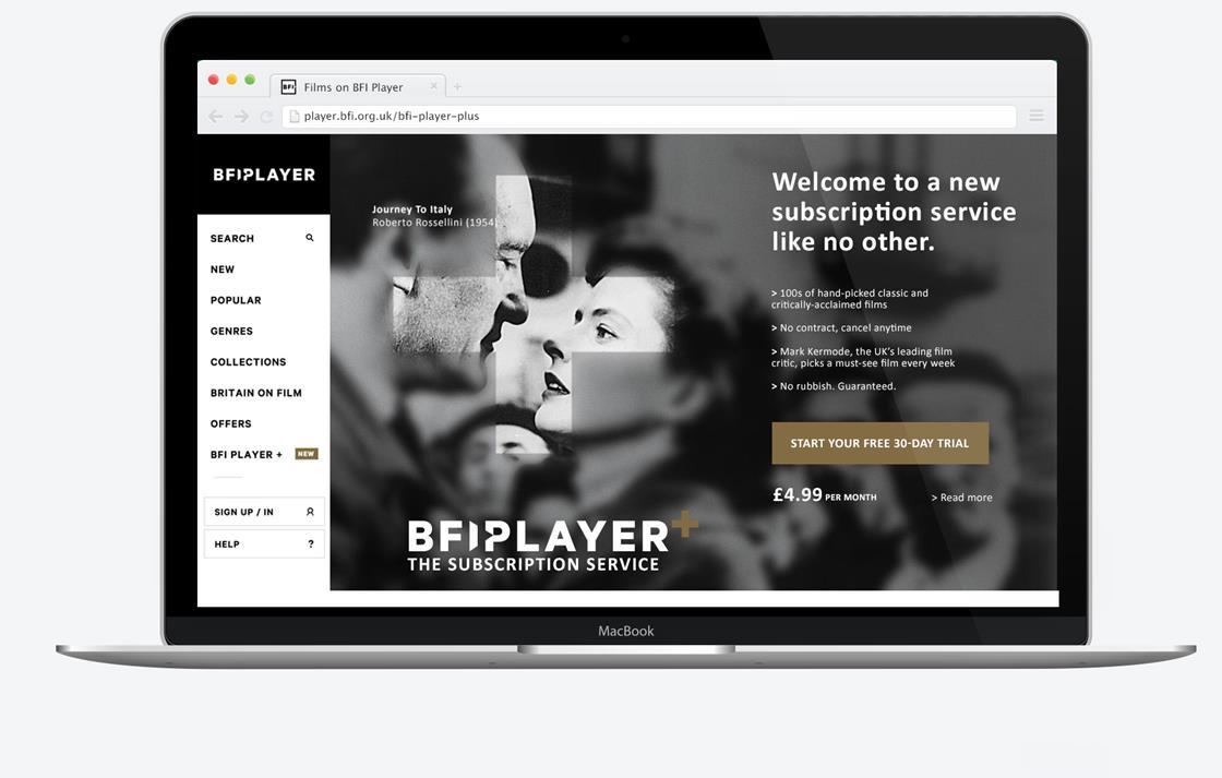 BFI launches SVOD service BFI Player+ | News | Screen