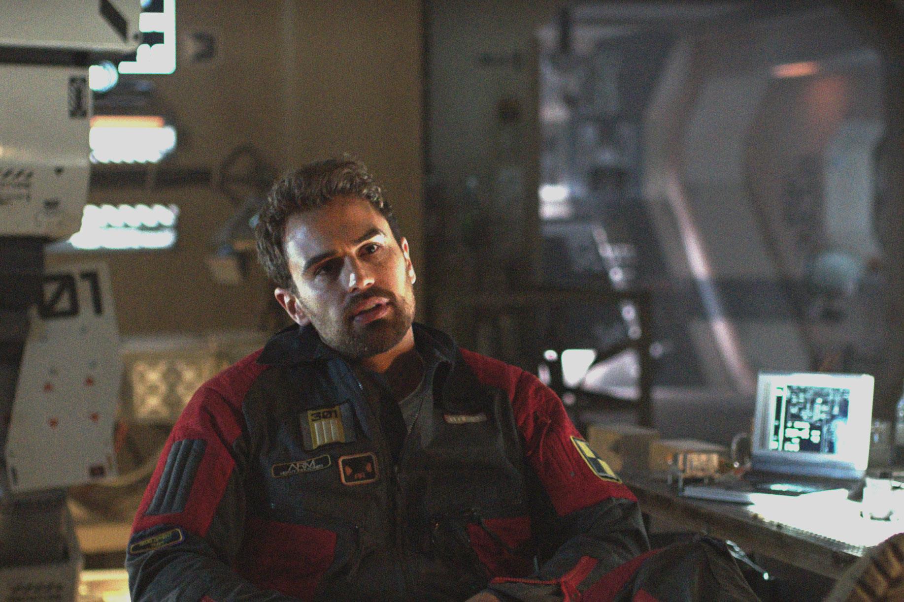 First look at Theo James in Gavin Rothery's sci-fi 'Archive' (exclusive ...